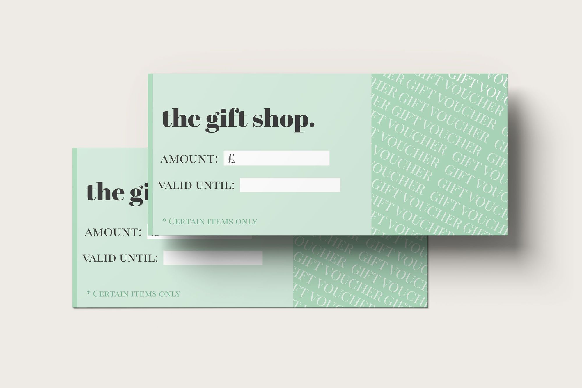 Gift Voucher Templates | BananaPrint